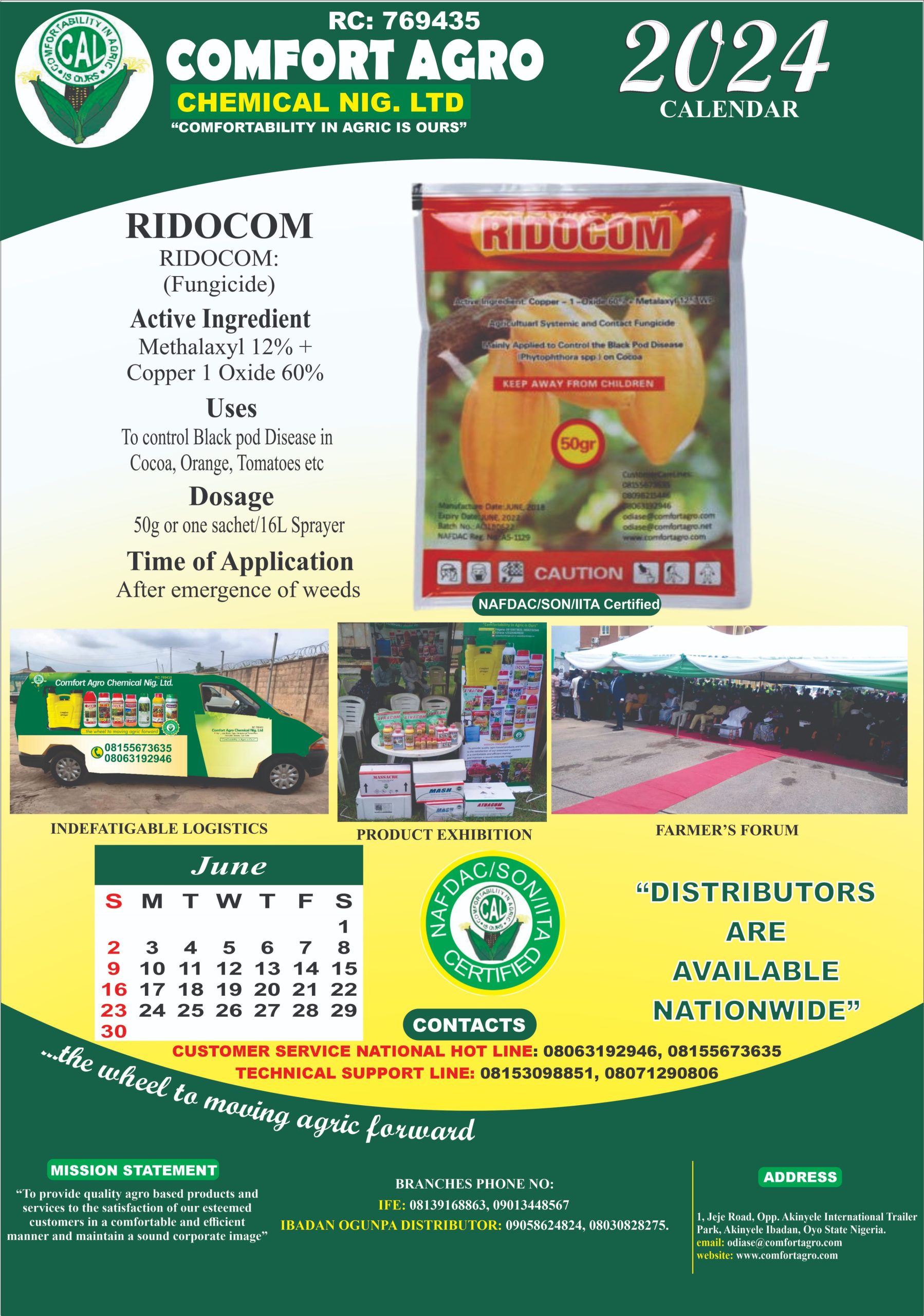 About – Comfort Agro